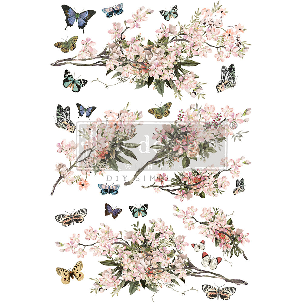 BLOSSOM BOTANICAL | Decor Transfers | Redesign With Prima | 24" X 35"