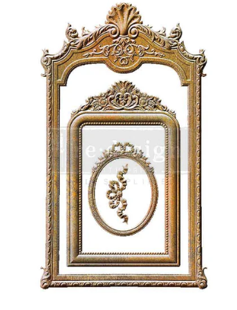ANTIQUE GAZE | Decor Mould | Redesign with Prima | 5" X 8"