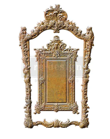 VINTAGE REFLECTION | Decor Mould | Redesign with Prima | 5" X 8"