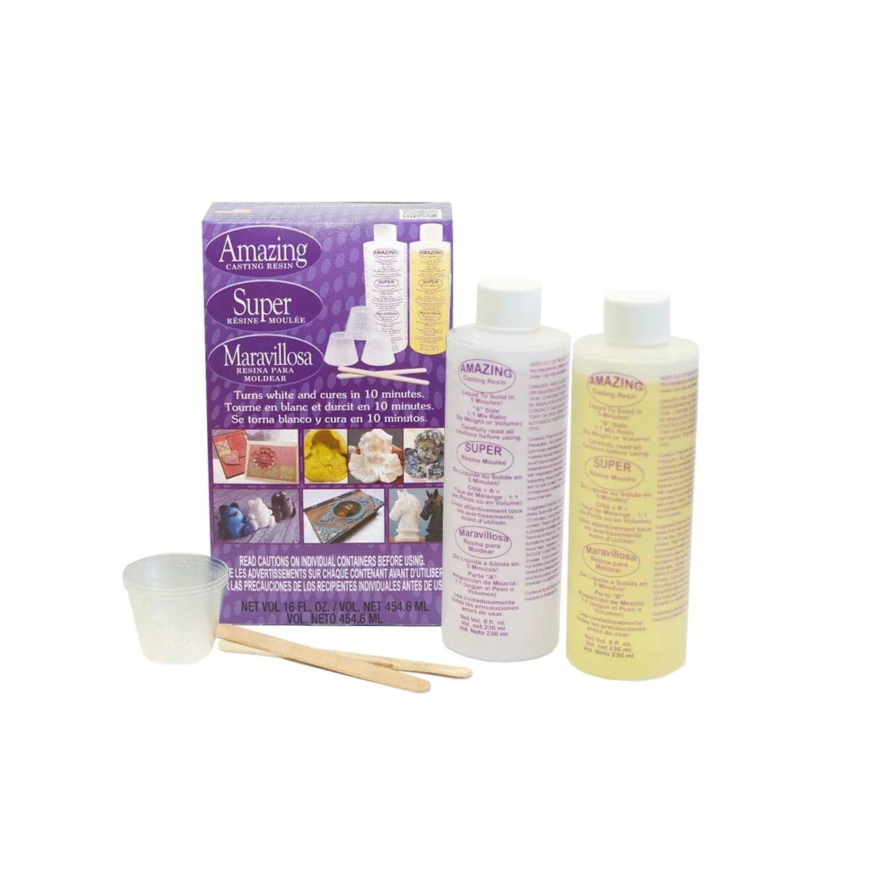 Alumilite Casting Resin - Ten Minute Cure Time