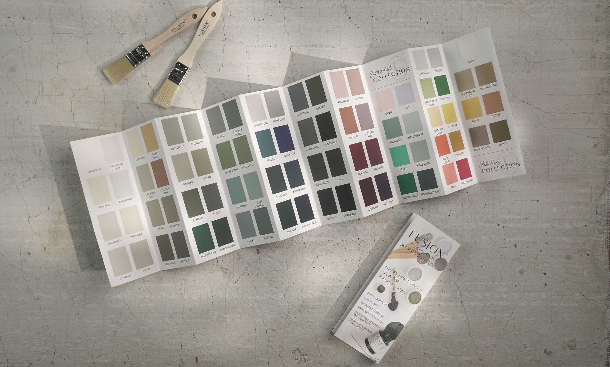 FUSION TRUE COLOUR CARD BROCHURE | Fusion Mineral Paint NEW May 2025 T
