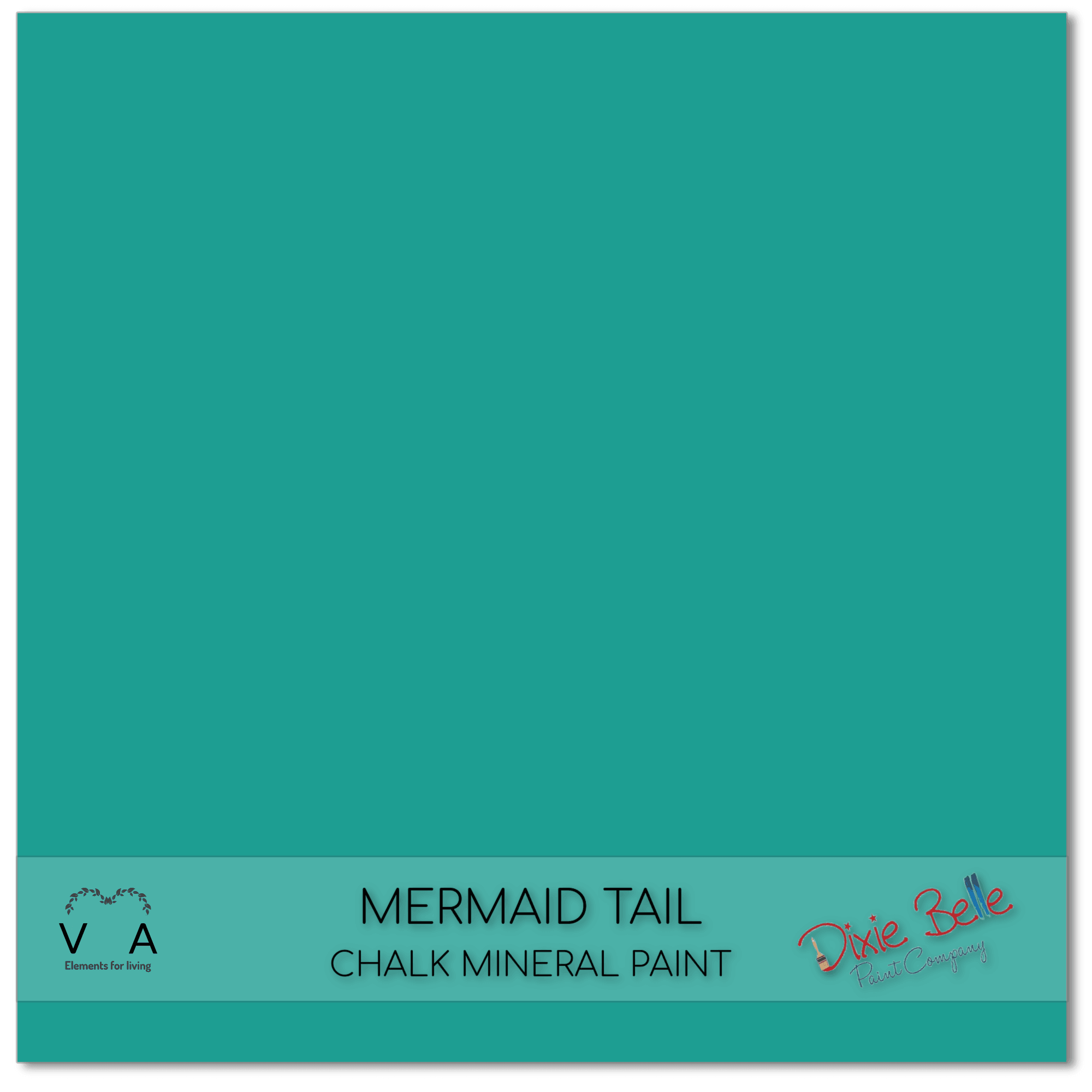 Mermaid Tail | Teal | Chalk Mineral Dixie Belle Paint UK