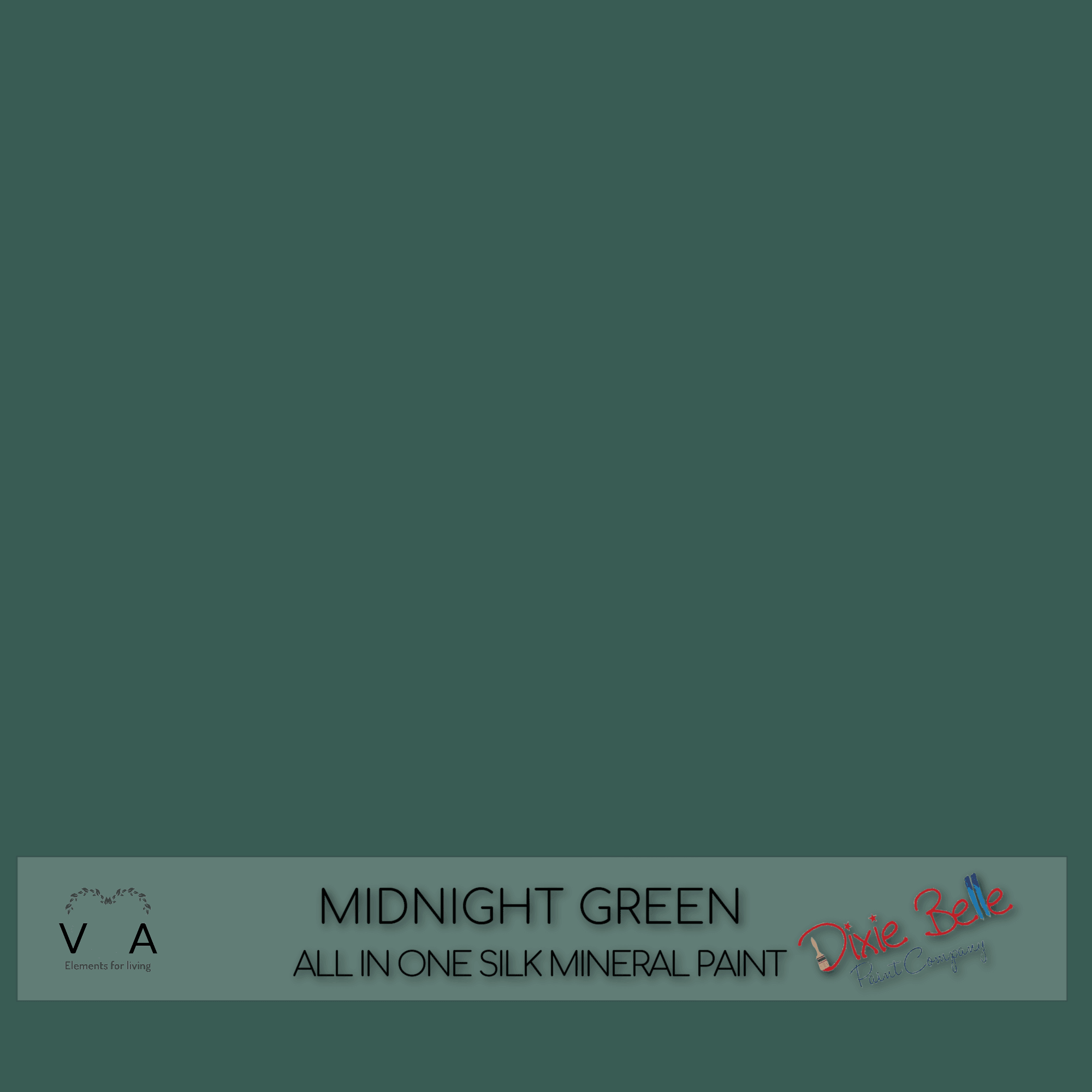 Midnight Green | All in One Silk Mineral Paint | Dixie Belle Paint UK