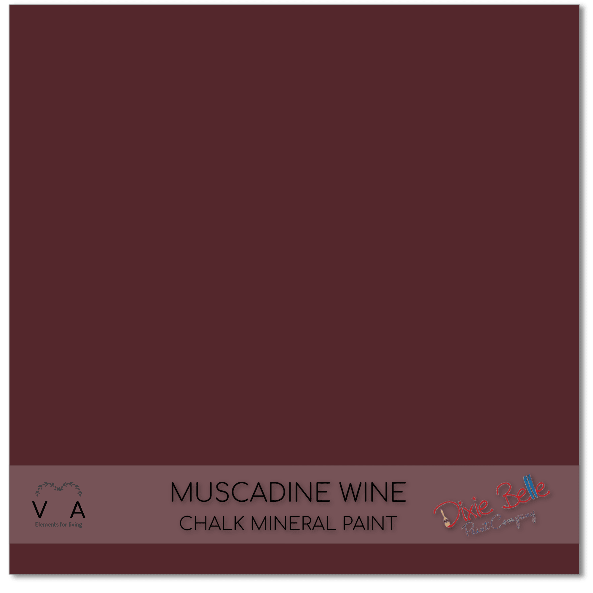 Muscadine Wine | Burgundy Red Chalk Mineral Dixie Belle Paint UK