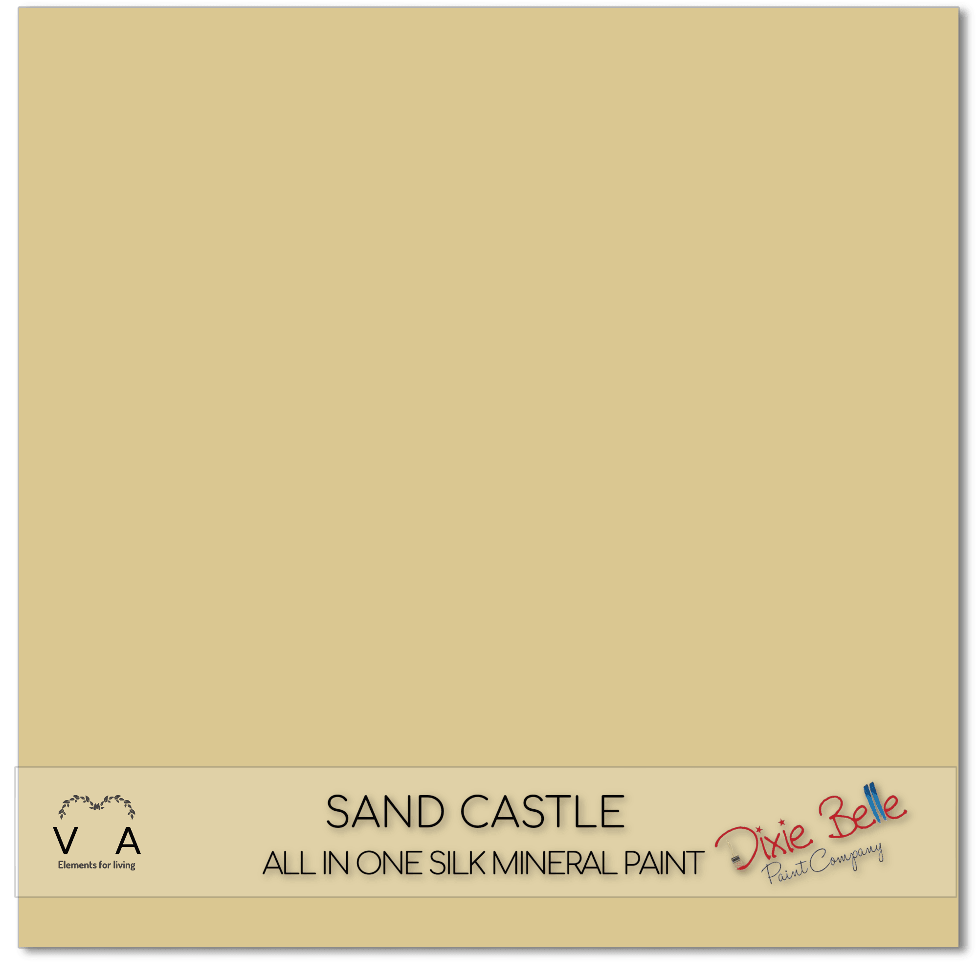Sand Castle | All in One Silk Mineral Paint | Dixie Belle Paint UK